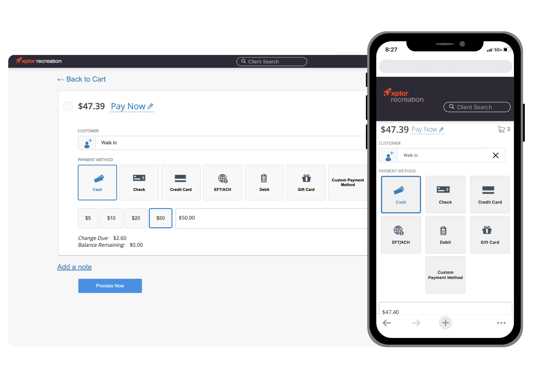 POS and Billing | Online Sales | Xplor Recreation